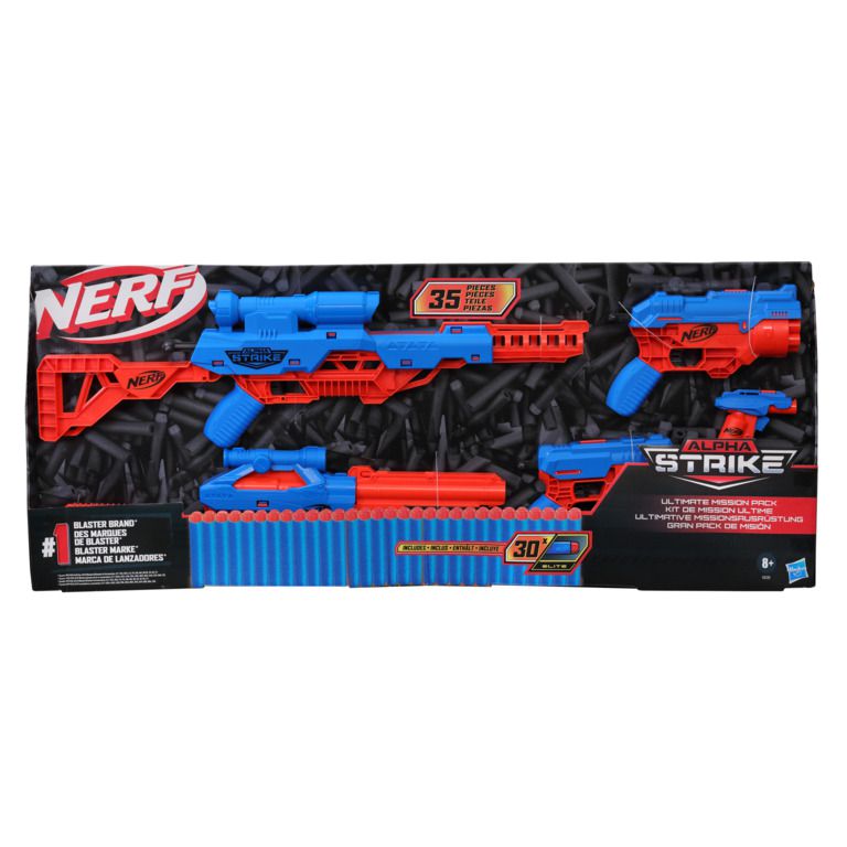 ערכת משימה 35 חלקים Nerf Alpha Strike