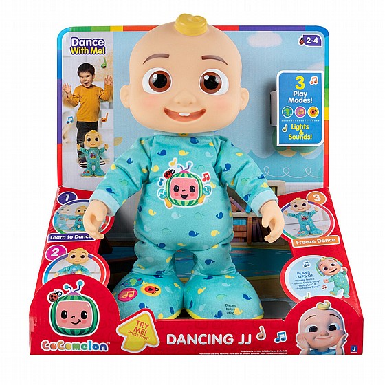 בובת ג`ייג`יי רוקד 35 ס''מ | CoCoMelon - ביני צעצועים